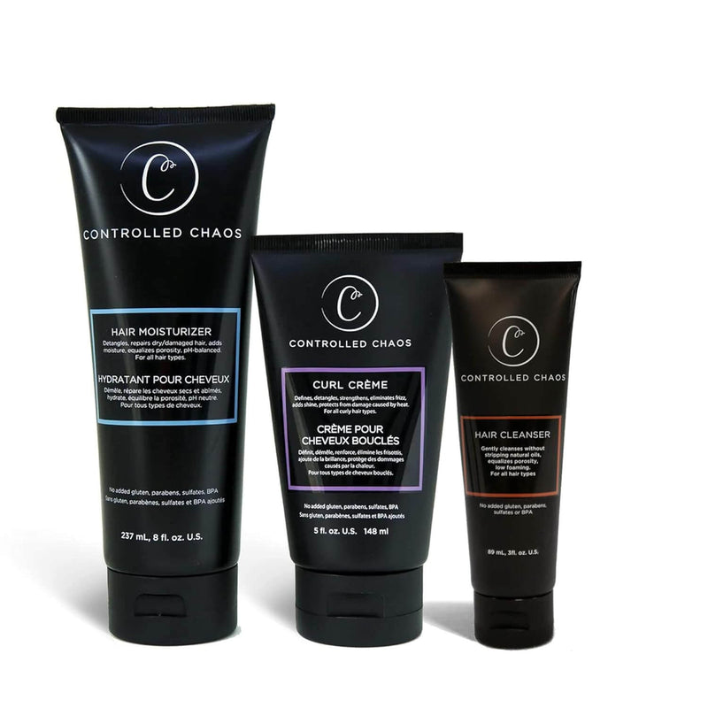 Controlled Chaos - Curly Hair Products Set - Bundle Package