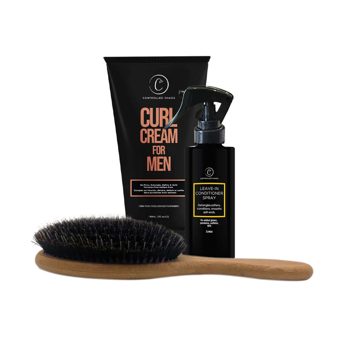 Men's Lightweight Curl Styling Kit – Controlled Chaos